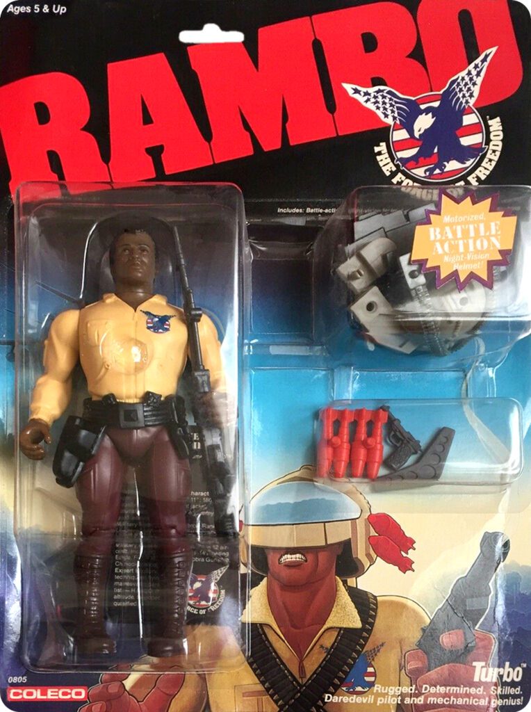 Action Figure – Turbo Rambo The Force of Freedom Coleco 1986 – Retro ...