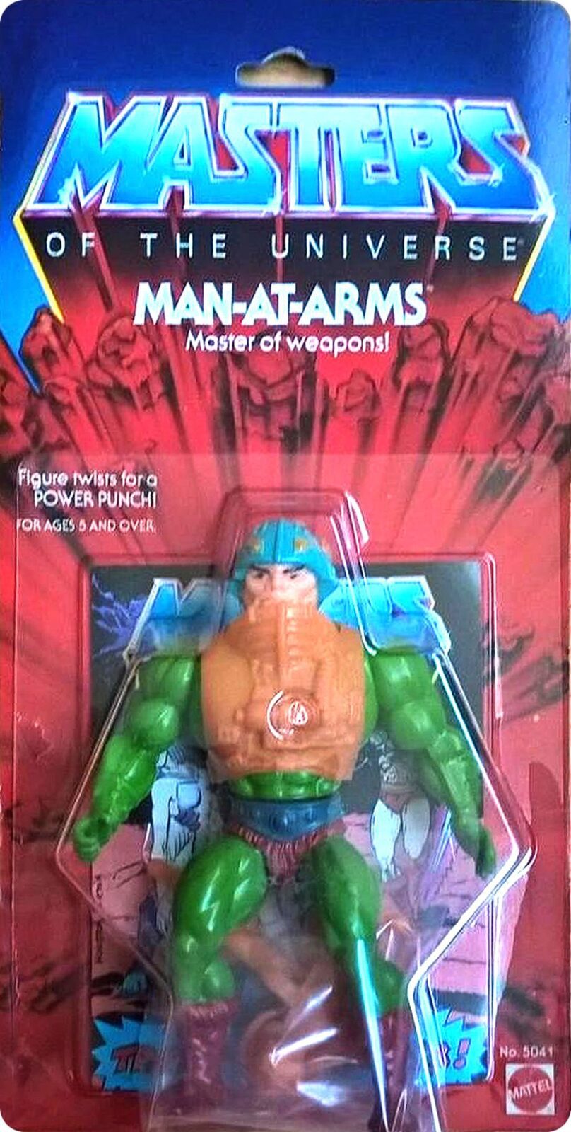 Action Figure – Man-At-Arms Masters Of The Universe 1982 – Retro Toy Quest
